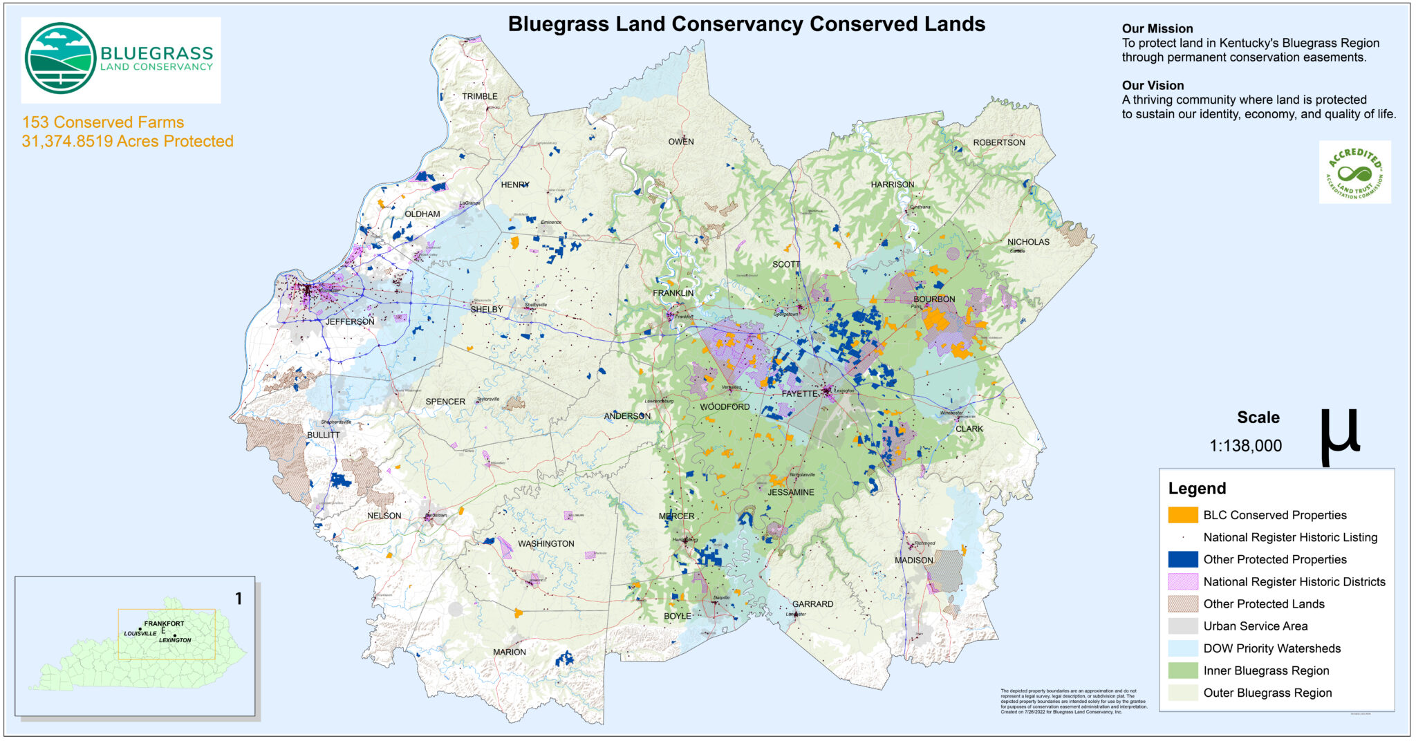 Land Conservation - Bluegrass Land Conservancy